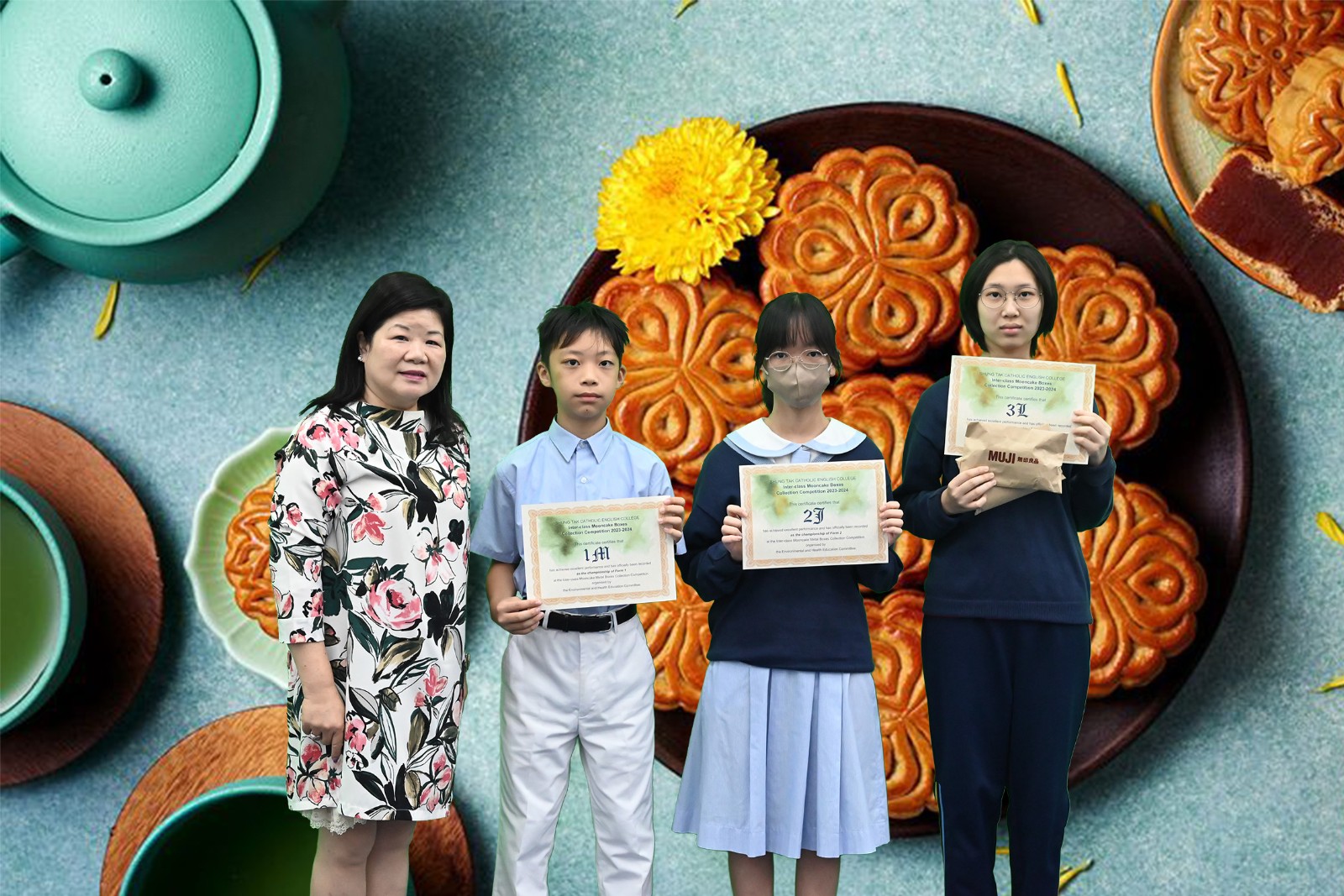 Inter-class Mooncake Boxes Collection Competition - Shung Tak Catholic ...