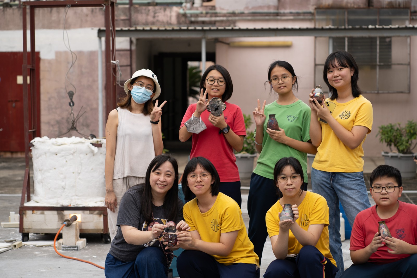 Ruku Firing Workshop - Shung Tak Catholic English College