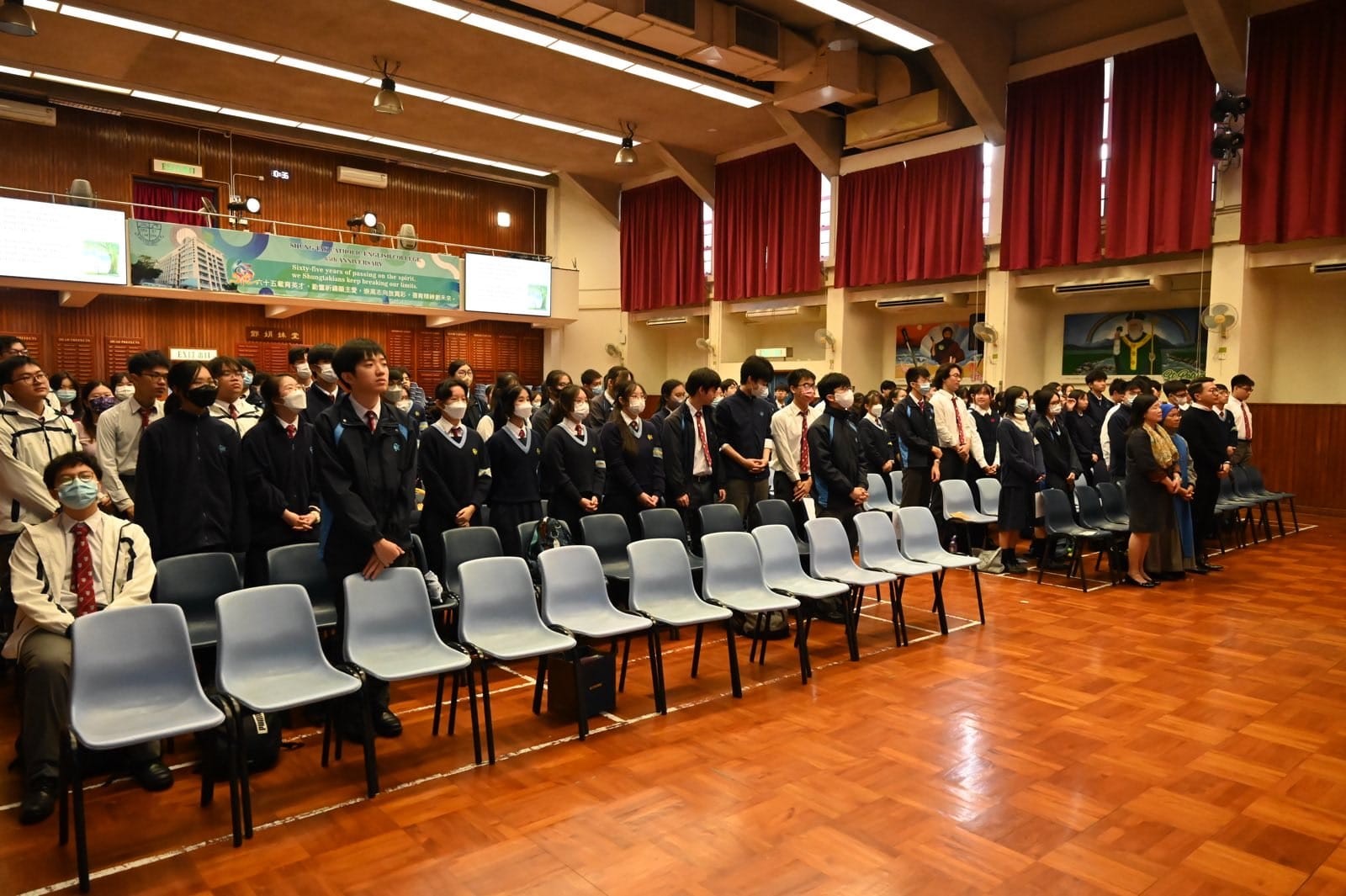 S6 Thanksgiving Prayer Service - Shung Tak Catholic English College